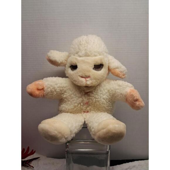 Toys | Vintage Baby Lamb Chop Hand Puppet 14 Plush 1987 Shari Lewis ...